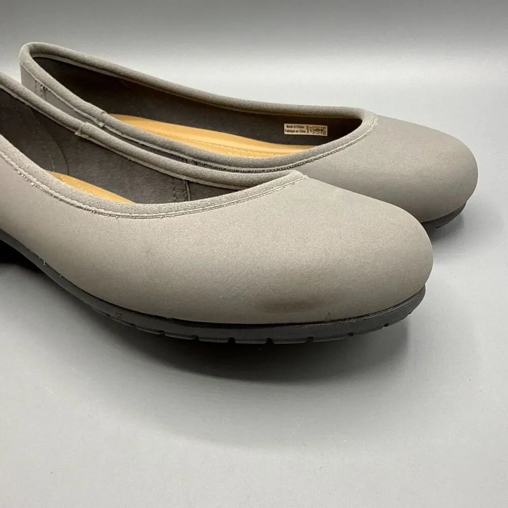 CROCS | Shoes | Crocs Womens Ballet Flat Marin Colorlite Gray Slip On ...